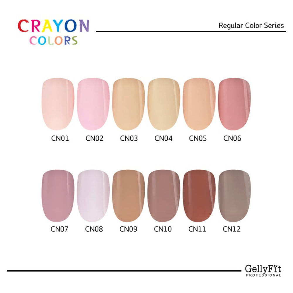 Crayon Colors – GellyFitUSA